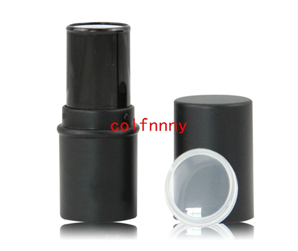 500pcs/lot Cosmetic Empty Blush Sticks Tube Black Plastic Tube Bottles ...