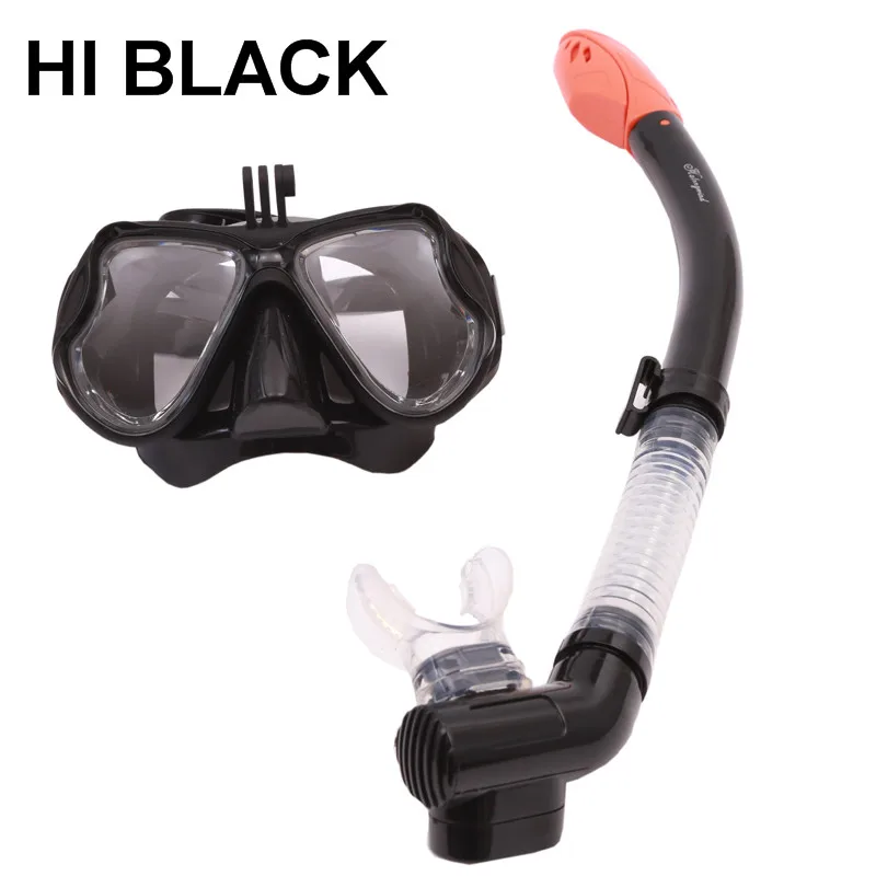 HIBLACK Professional Diving Silica gel Pipe Underwater Full dry Breath ...