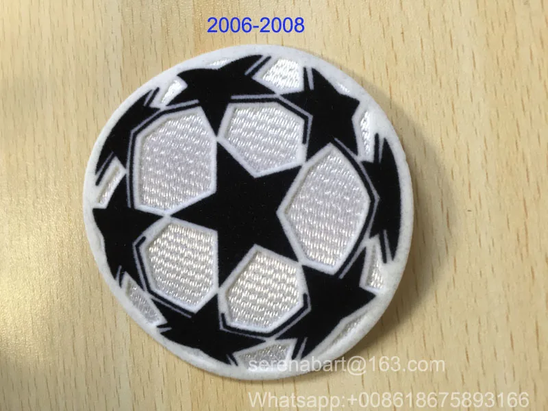 LEXTRA UCL Champions Patch Starball Badge 1997-2003 2003-2006 2006-2008 ...