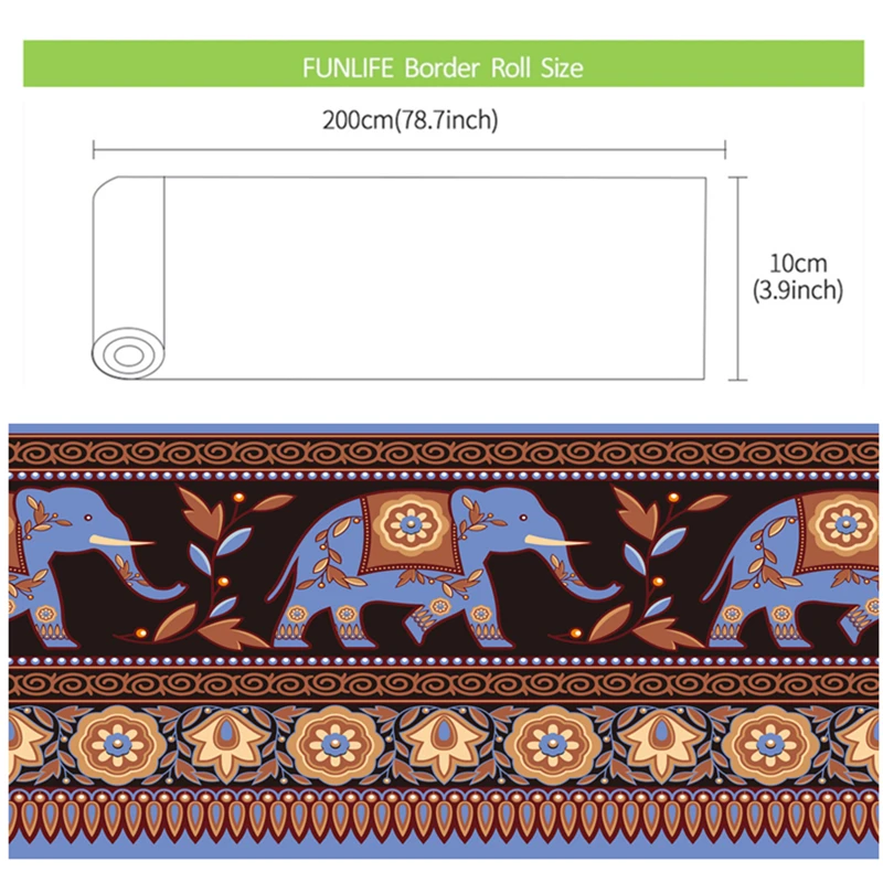 Indian Elephant Border