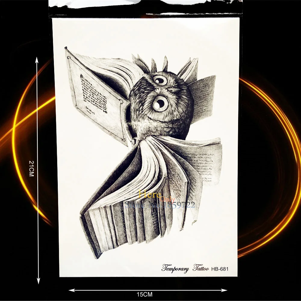 Flying Book Tattoos