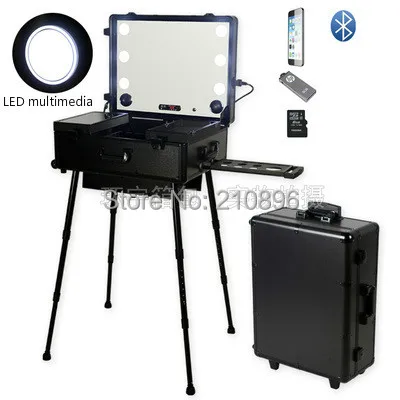 LED-Multimedia-Makeup-Box-suitable-for-USB-Bluetooth-speakers-Aluminum ...