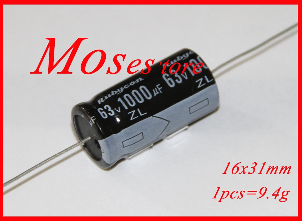 63 v 1000 uf Axial Capacitor eletrolítico 16 x 31 mm número de ...