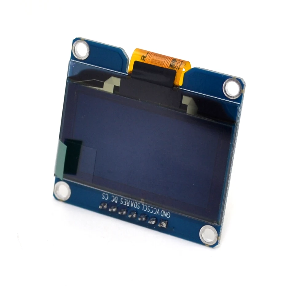 1.54 inch I2C IIC SPI Serial 128X64 white OLED LCD LED Display Module for|Demo Board Accessories ...