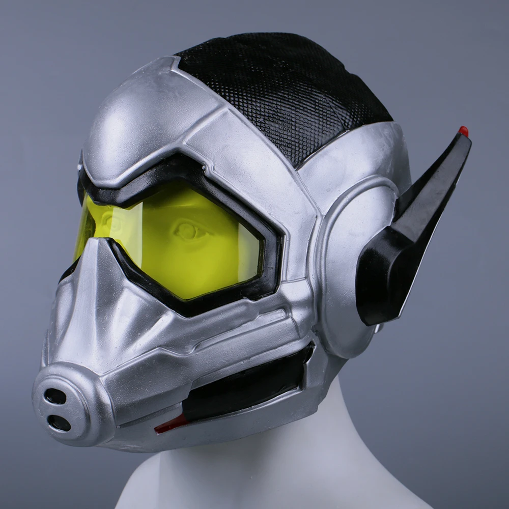 2018 Movie Antman 2 Antman And The Wasp Helmet Mask Latex Cosplay ...