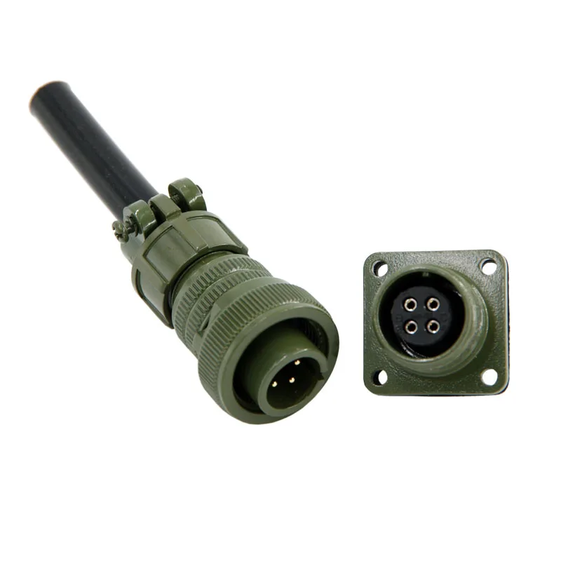 Military standard connector 4pins 5015 connector MS3106 3102 14S 2p ...