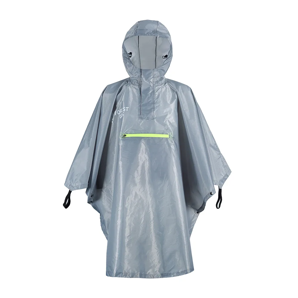 Пончо плащ Открытый велосипед рюкзак водонепроницаемый капюшон Пешие ...