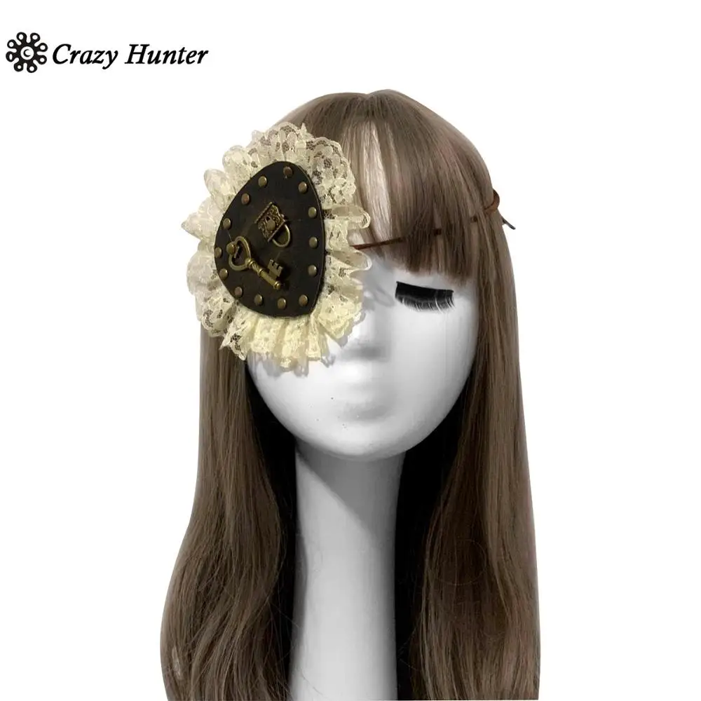 Women's Girls Retro Steampunk One eye mask Cosplay Eye Patch|Costume ...