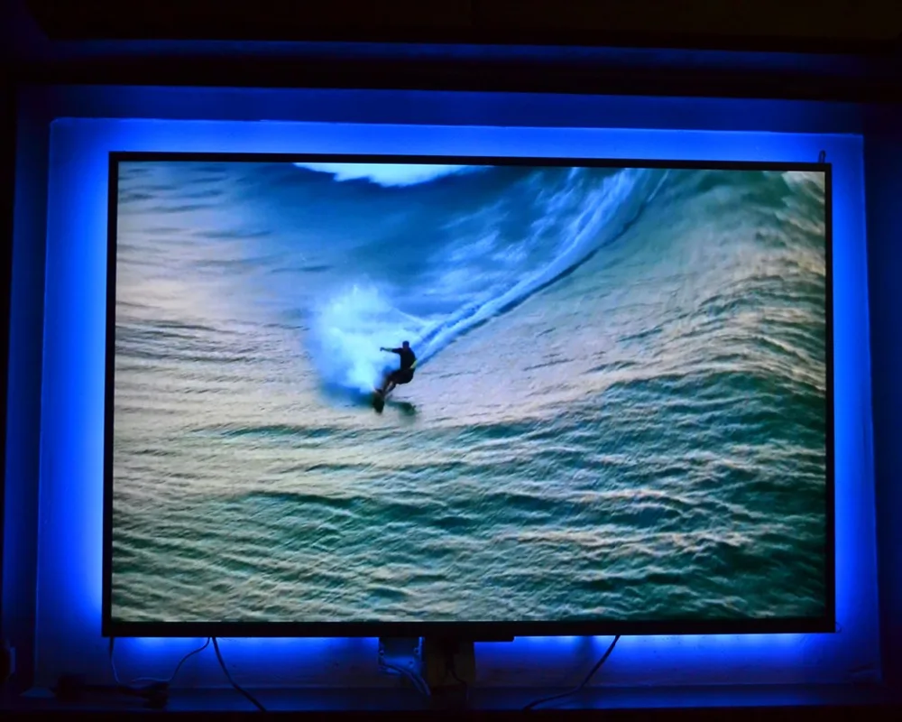 RGB LED TV Backlight USB Powered LED TV Strip Light 5050 Home Theater ...