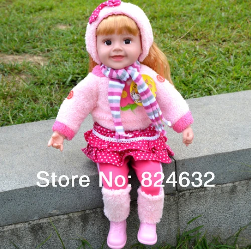 Free shipping Genuine speaking english Talking Doll music / sound ...