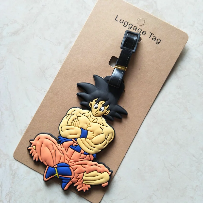 Dragon ball key chain PVC keychain Son Goku Frieza Vegeta fashion ...