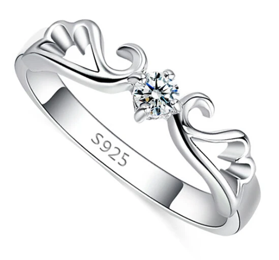 DAFU 100% 925 Sterling Silver Angel Wings Ring FREE SHIPPING|silver ...