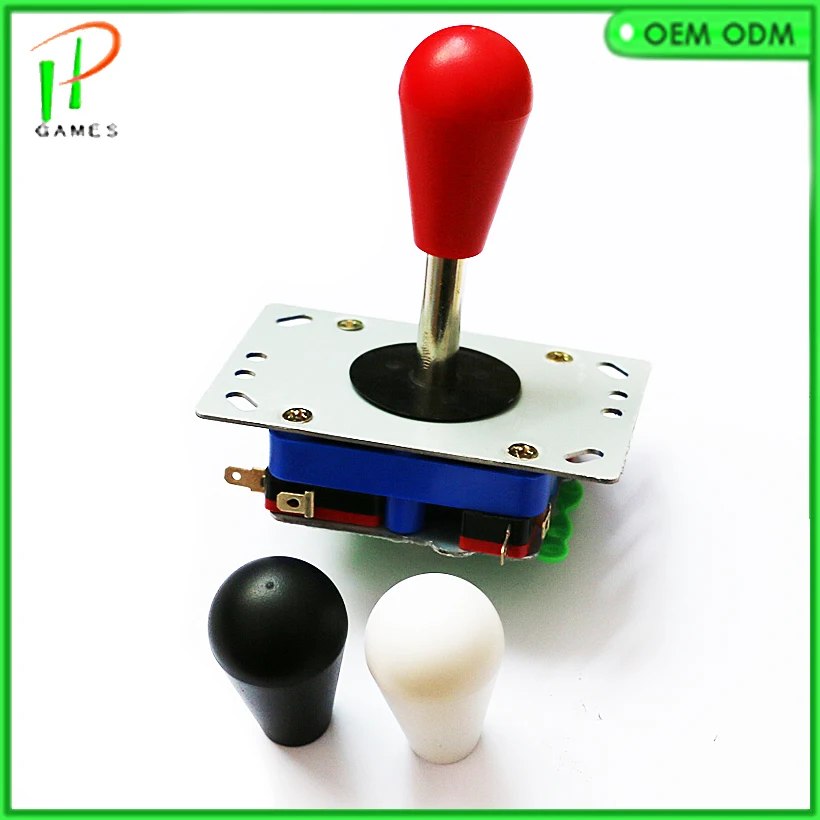 10pcs /lot Arcade Joystick 4/8way Zippy Joystick Red Black White Colors ...
