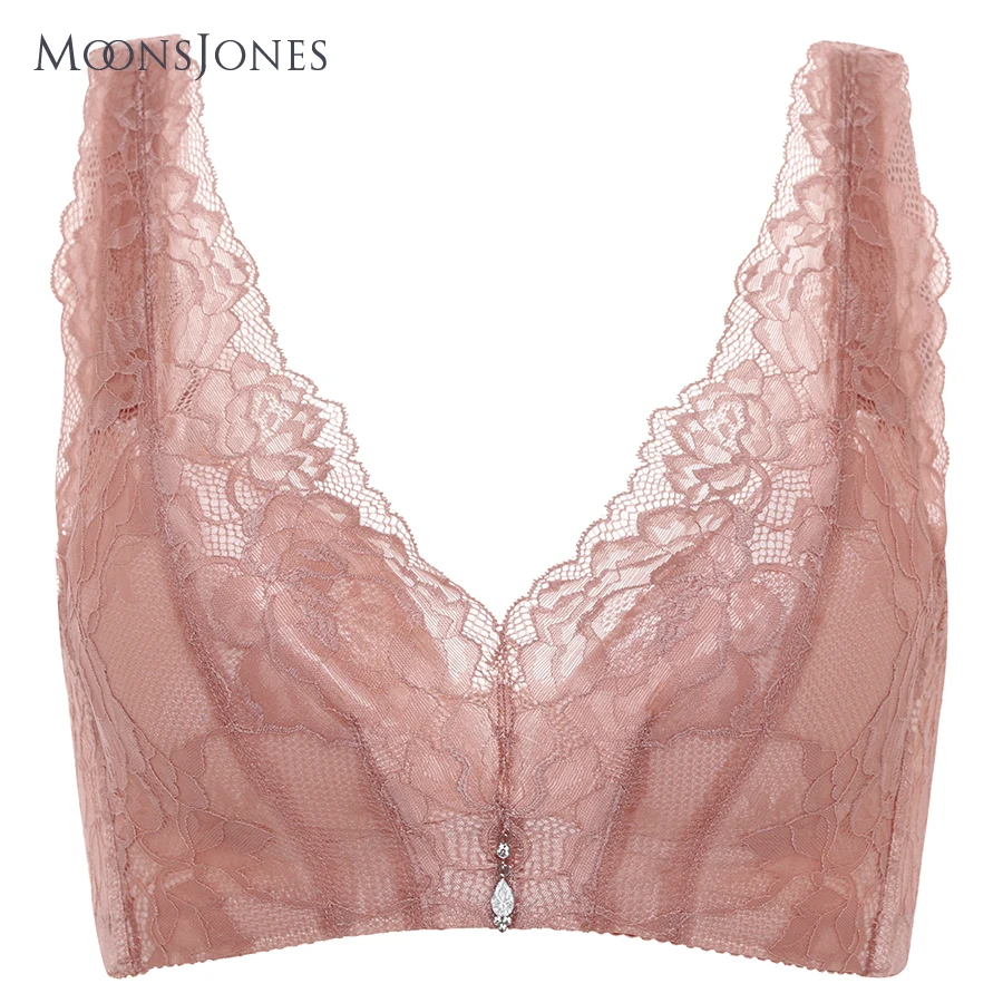 moonsjones black pink bra u soutien gorge brassiere lace bralette plus ...