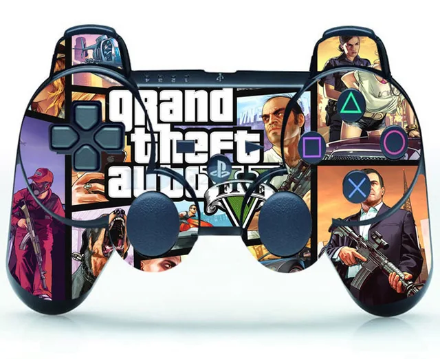 Cool Skin Sticker for PS3 Controller Playstation 3 Games Fashion GTA on ...