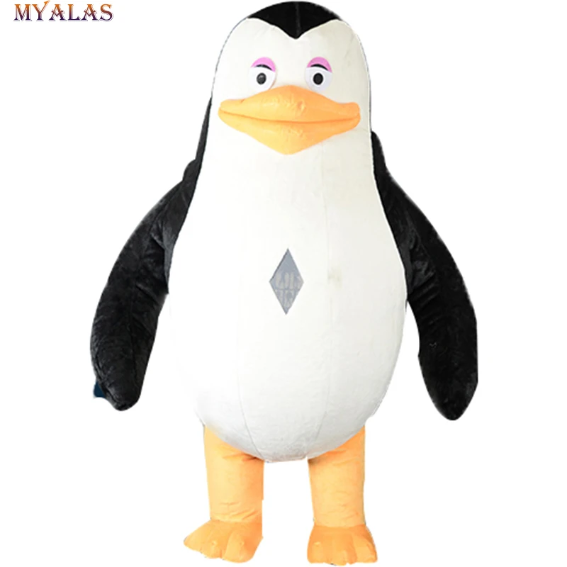 Penguin Mascot Costume Adult Anime Cosplay Madagascar Kits Mascotte ...
