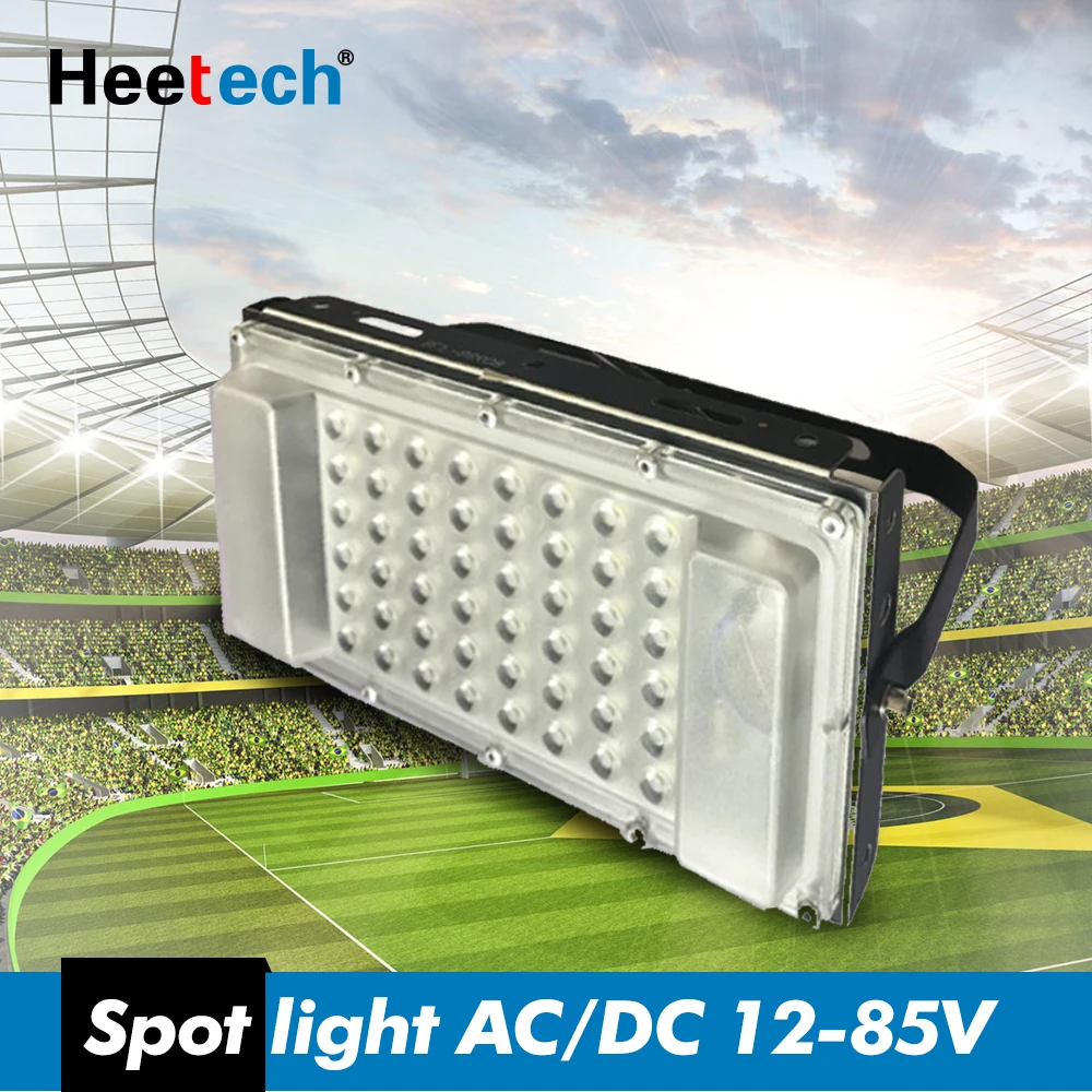 Led Floodlight 12 Volt Waterproof Ip65 50w Ac/dc12-85v Ultrathin Led ...