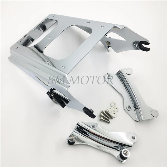 Motorcycle moto Chrome 4 Point Docking Hardware Kit With Luggage Rack ...