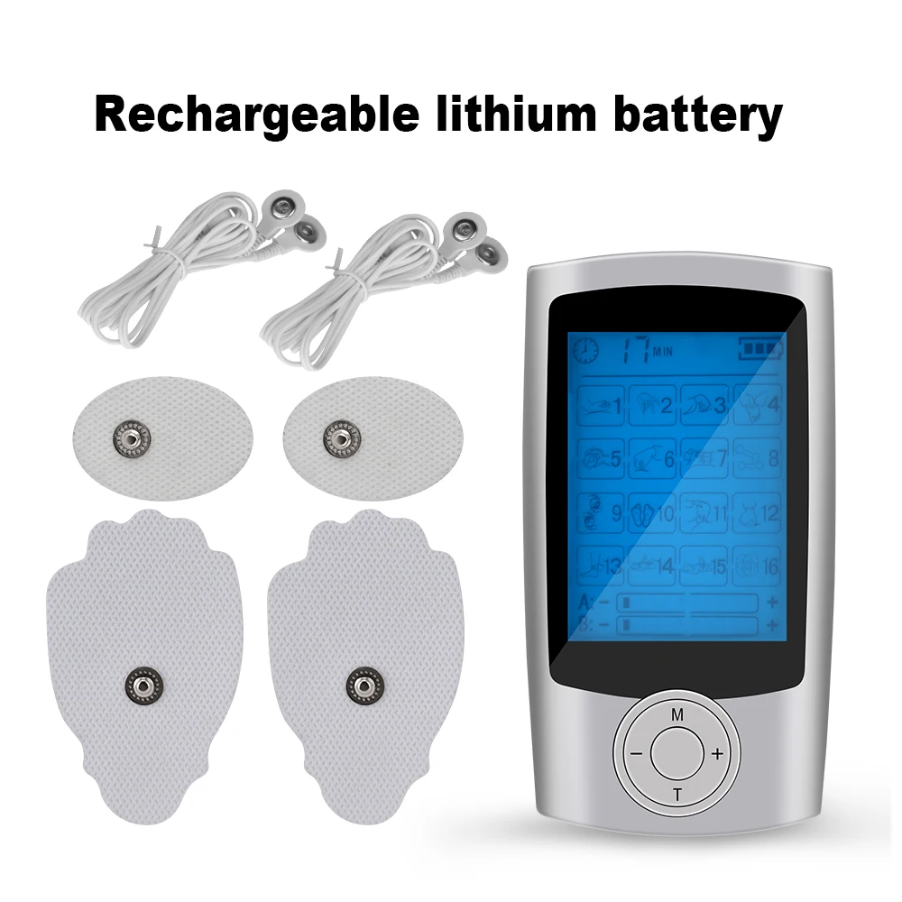 16 режимов перезаряжаемая меридианная физиотерапия, массажер ...