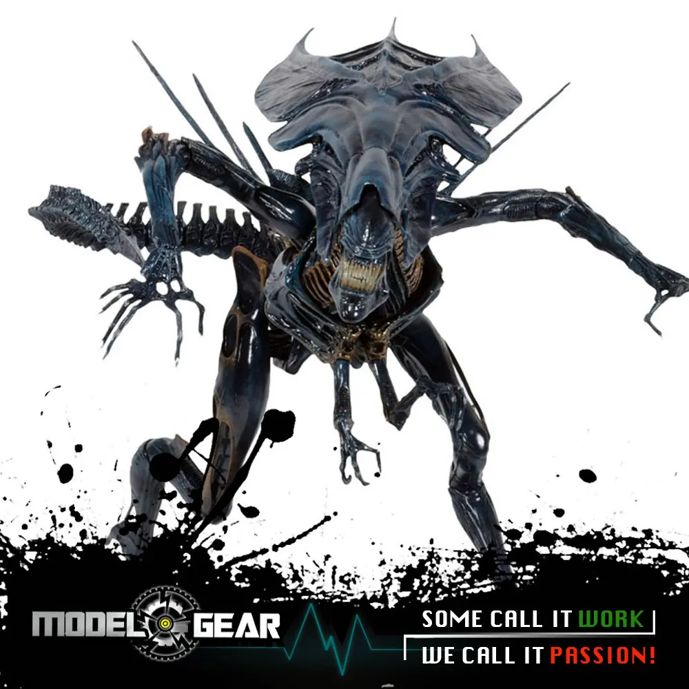 NECA Alien vs Predator AVP Alien Queen Deluxe Version 15'' PVC Action ...