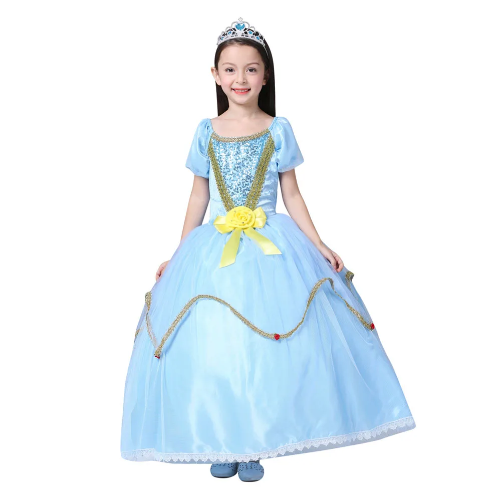 Girls Aurora Princess Cosplay Costumes for Children|cosplay costume ...
