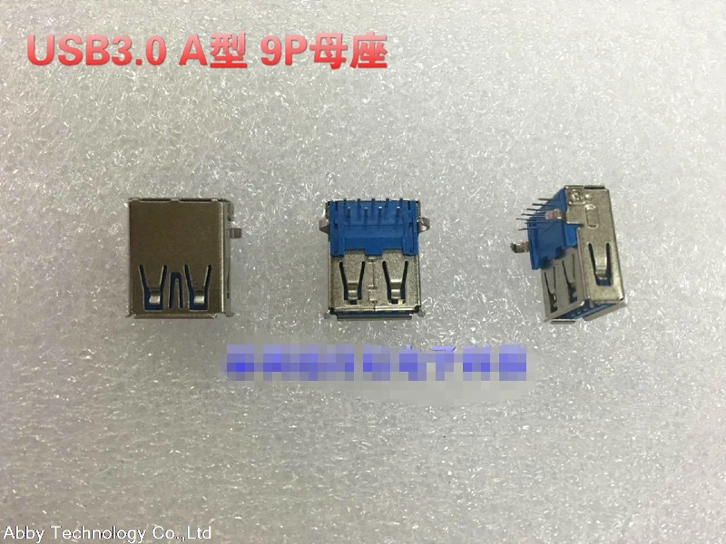 10set Hi-speed Usb 3.0 Male And Female 9p Pcb Solder A-type Socket ...