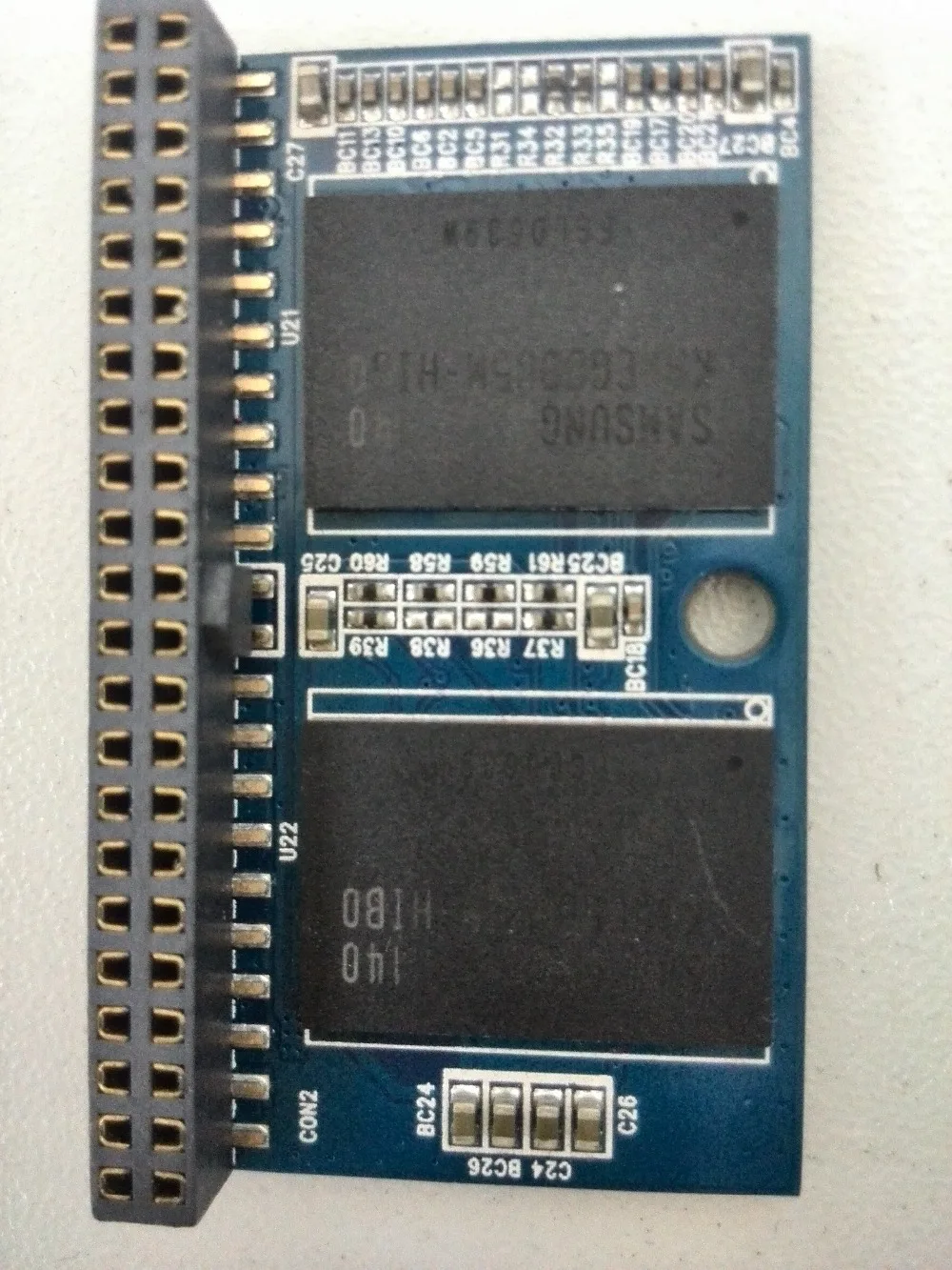 Hyperdisk 44pin IDE 16GB MLC horizontal DOM/SSD/ hard disk on module ...