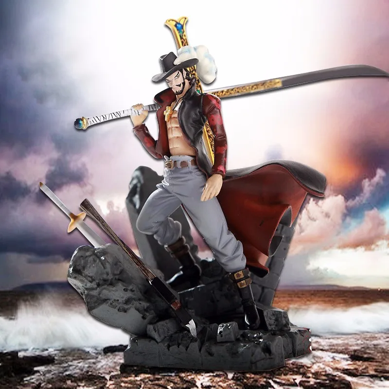 One Piece Dracule Mihawk PVC Action Figure 150mm | One piece ...