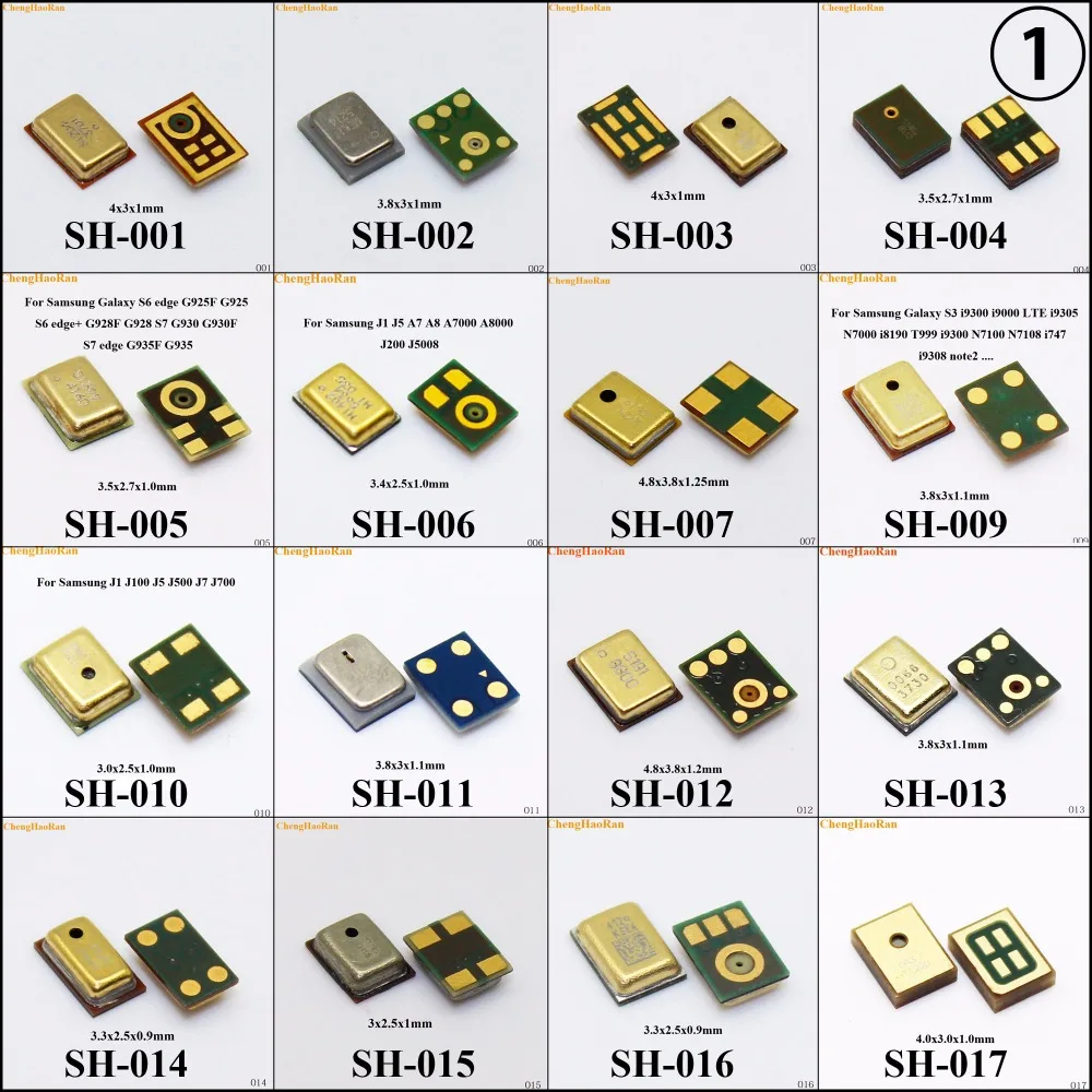 (1) 40models For Samsung Repair Board Microphone Mic Receiver Parts For ...