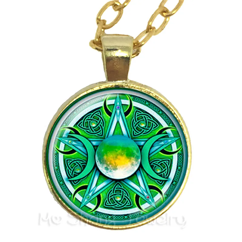 Green Amulet Necklace