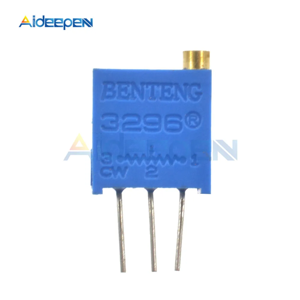 10 шт. регулируемый прецизионный потенциометр резистор 3296 3296W 3362 ...
