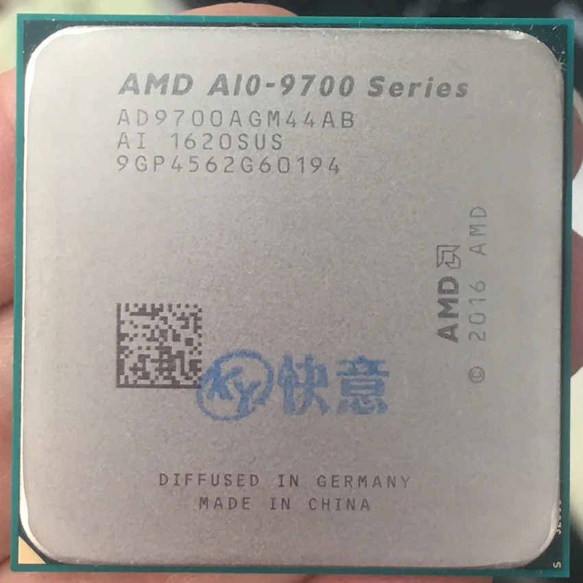 Amd A10 Series A10 9700 a10 9700 apu 쿼드 코어 cpu 100% 제대로 작동하는 pc 컴퓨터 데스크탑 프로세서|CPU| - AliExpress