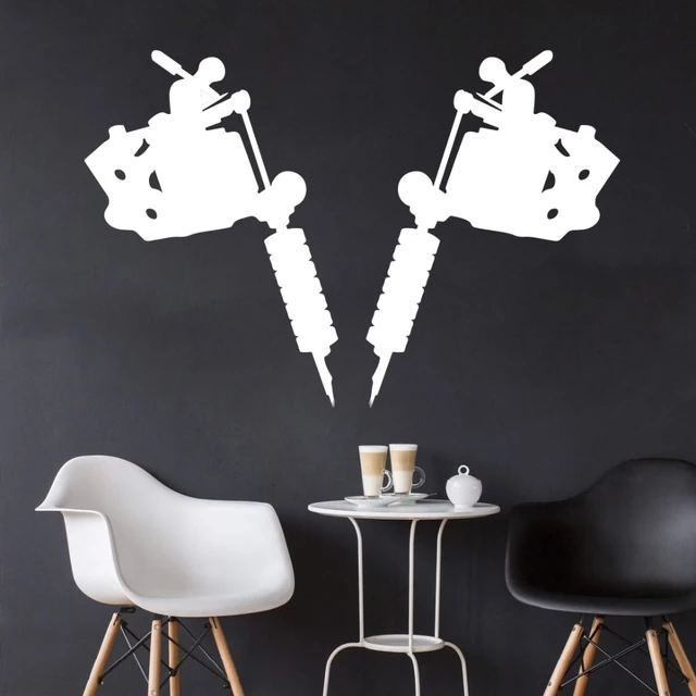 Tattoo Machine Decal