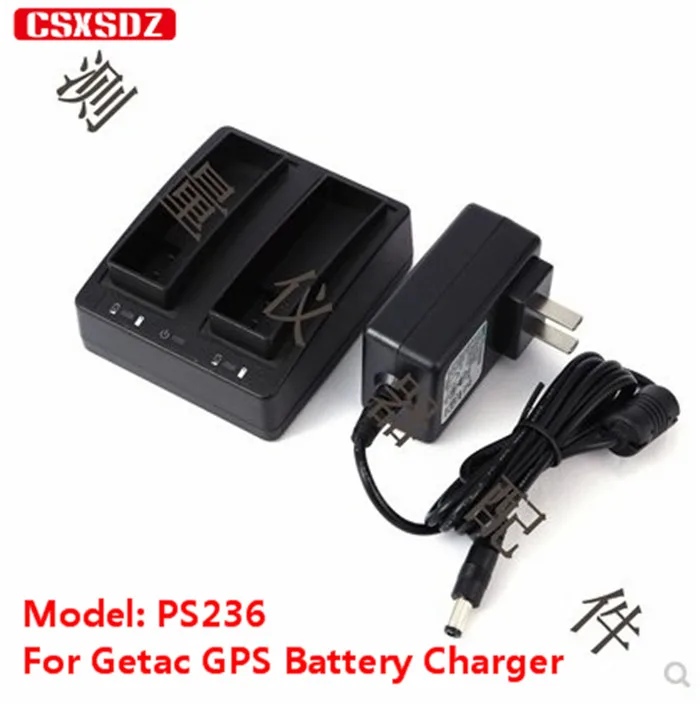 Cargador dual para batería Getac GPS PS236 PS336, cargador de batería ...