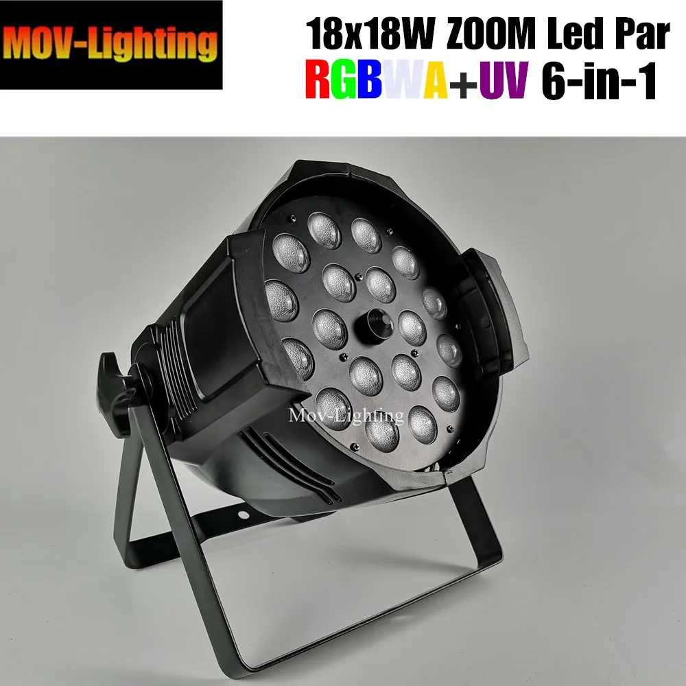 led par cans 64 18w Indoor parcan 18*18w rgbwa uv led waterproof par ...