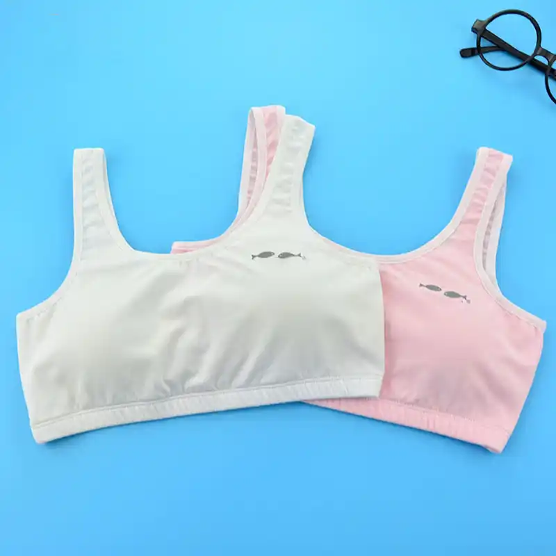 Young Girls Bra Cotton Bra For Girls Teenage Girl Underwear Students ...