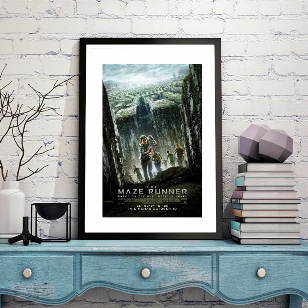 The Maze Runner Modern Poster Art Wall Pictures Silk Fabric Printed ...