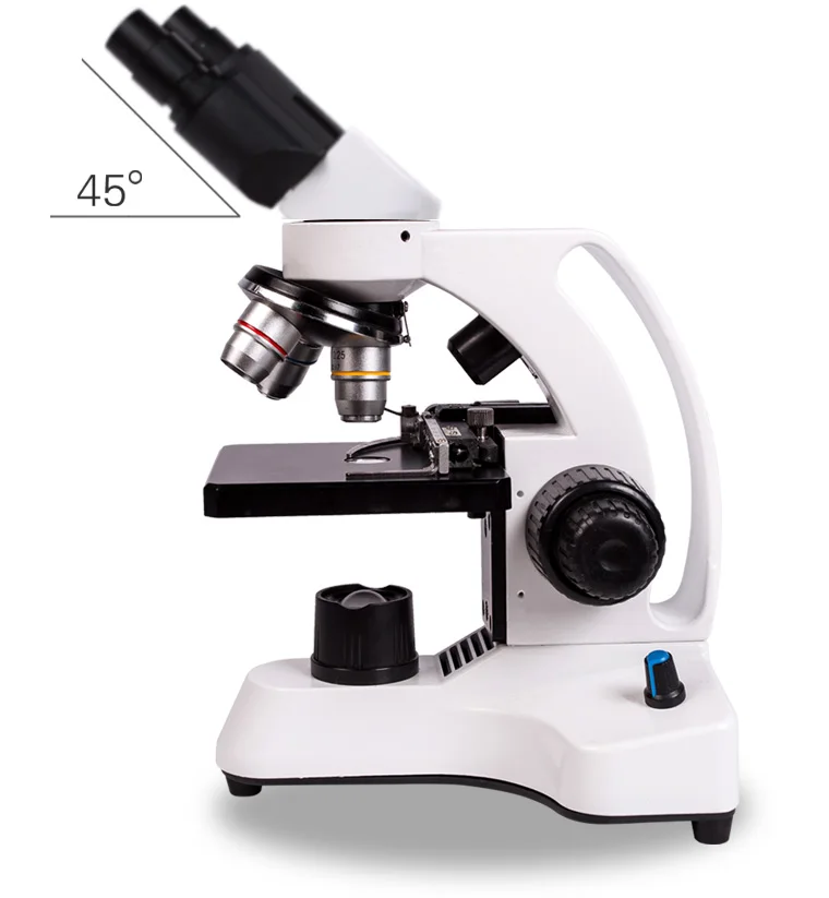 Microscope 40X-2000X/5000X Binocular Biological Compound Microscopes WF ...