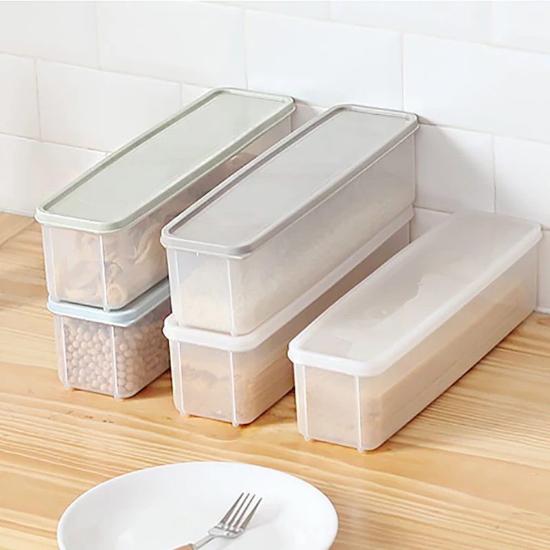 Japanese style Noodle Kitchen Refrigerator Box Lid Plastic Food Storage ...