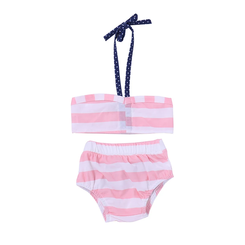 2019 Summer Baby Girls Swimwear Two Pieces Bikini Swimwear Swimsuits ...