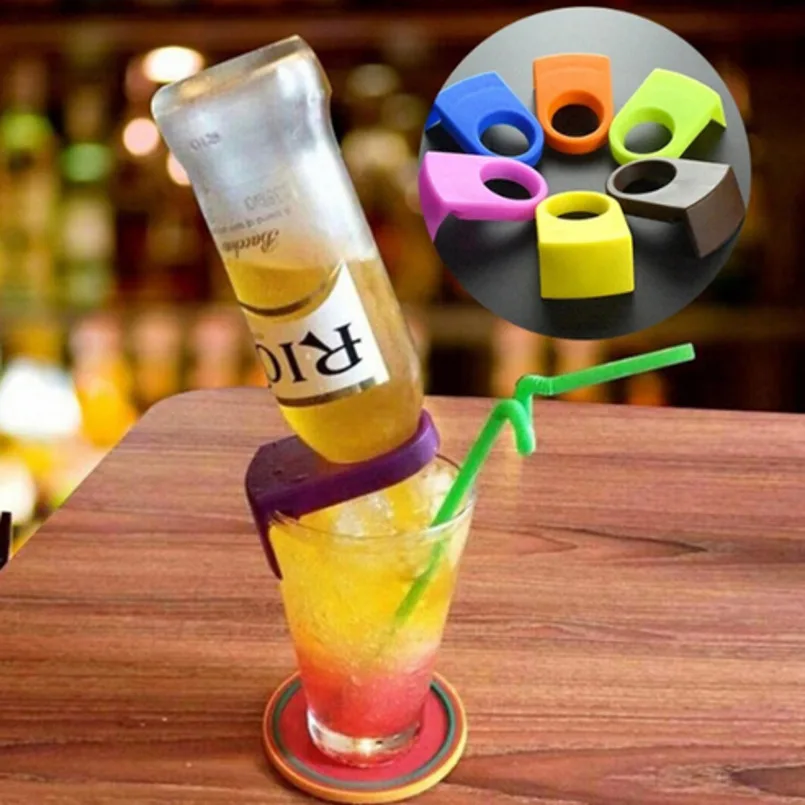 1Pcs ABS Bottle Buckle Beer Cocktail Snap Bar Drink Clips Bottle ...