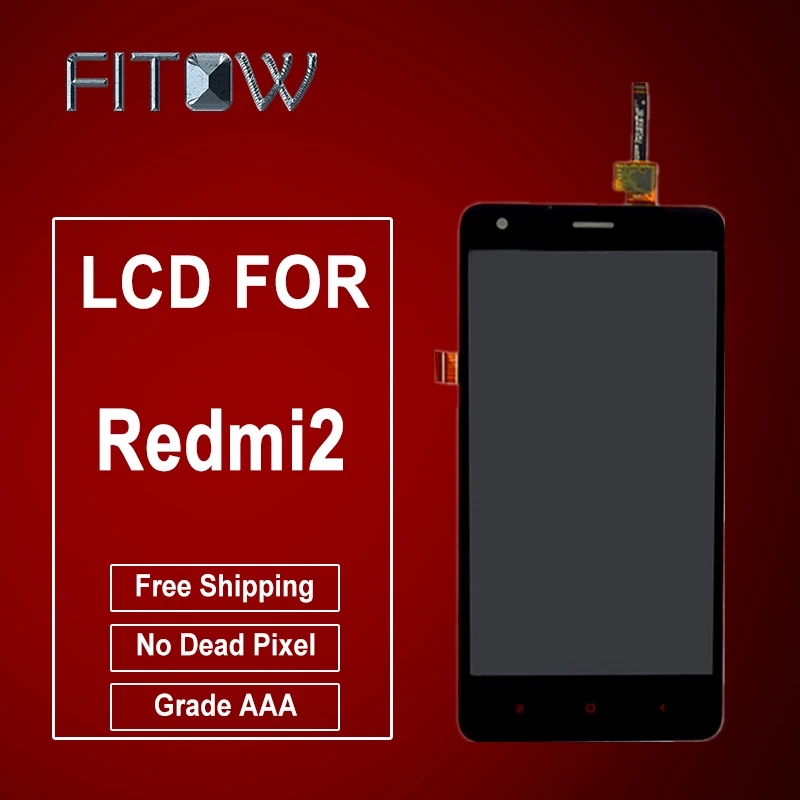 Fitow Brand Grade For Xiaomi Redmi 2 LCD Display Touch Screen New 4 ...