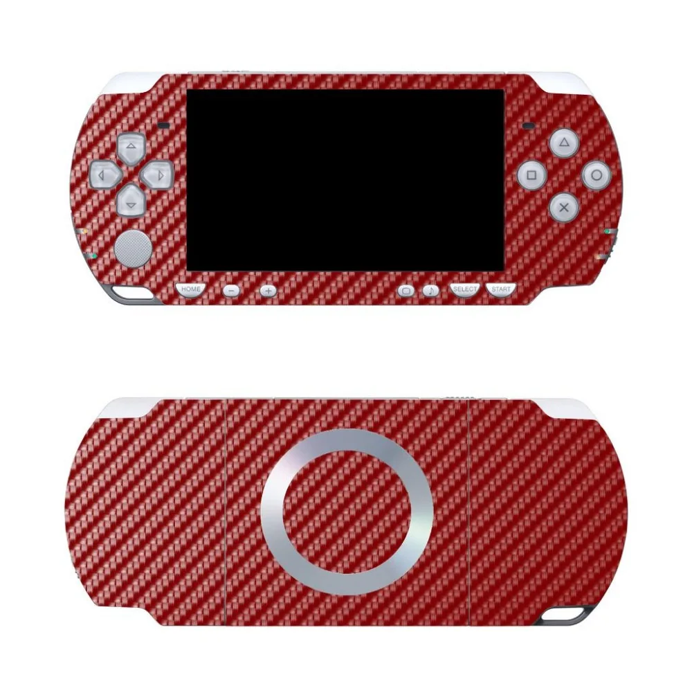 Protector de vinilo de fibra de carbono para Sony PSP 2000, pegatinas ...