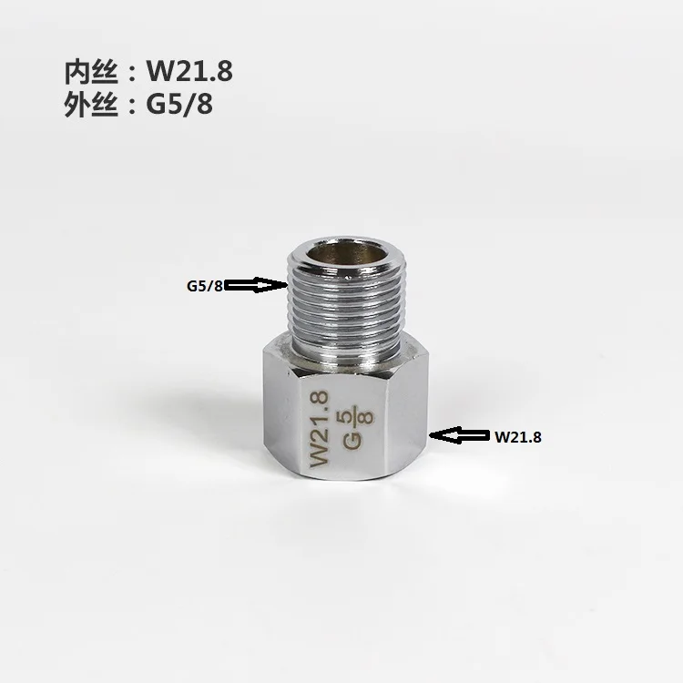 어댑터는 CO2 탱크 W21.8 을 조절기로 G5/8 피팅, 암 w21.8 에서 수 G5/8 으로, CO2 실린더 조절기용 ...