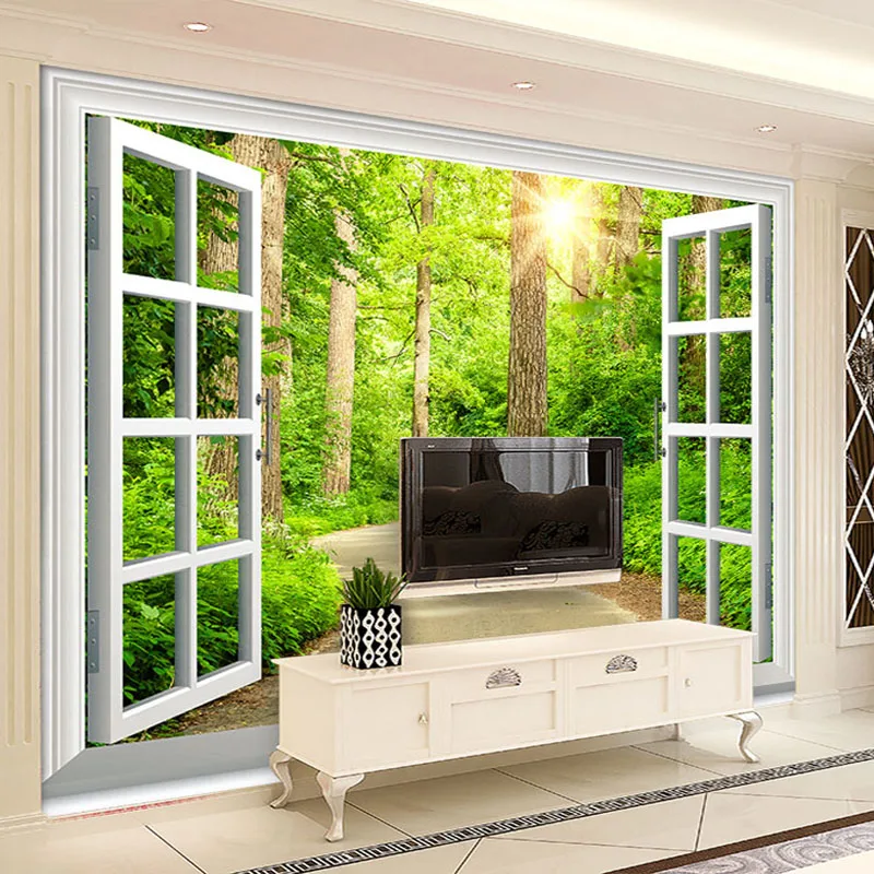 House Window Wallpaper