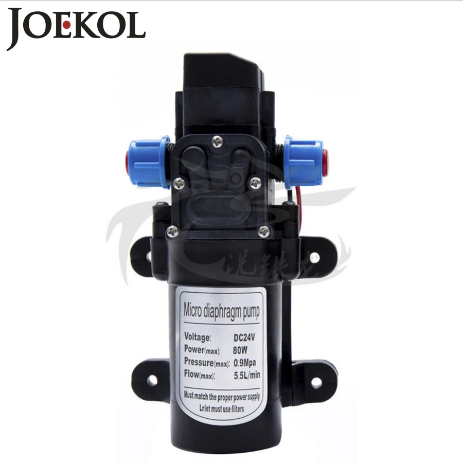 DC 12V/24V 60W/80W High Pressure Diaphragm Water Pump,water Pump With ...