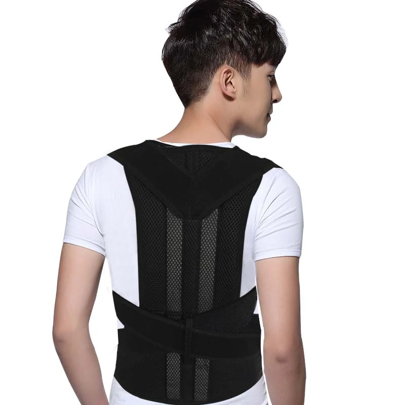Aofit Back Support Brace Correct By Steel Shims Posture Correct ...