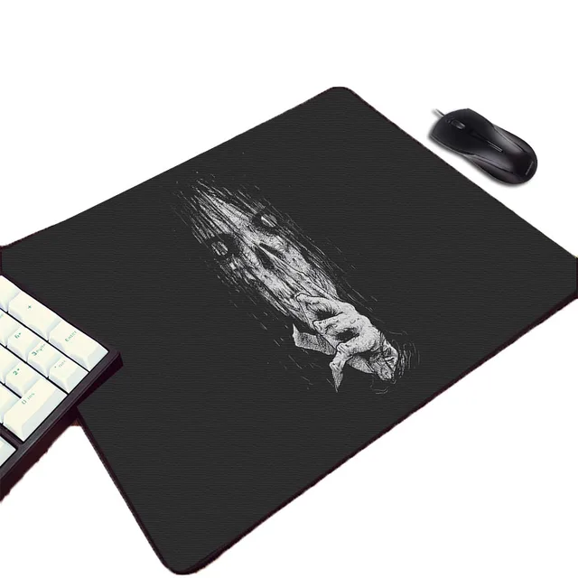 Mairuige Funny Horror Skull Cool Pattern Small Rubber Mousepad Mini Pc ...