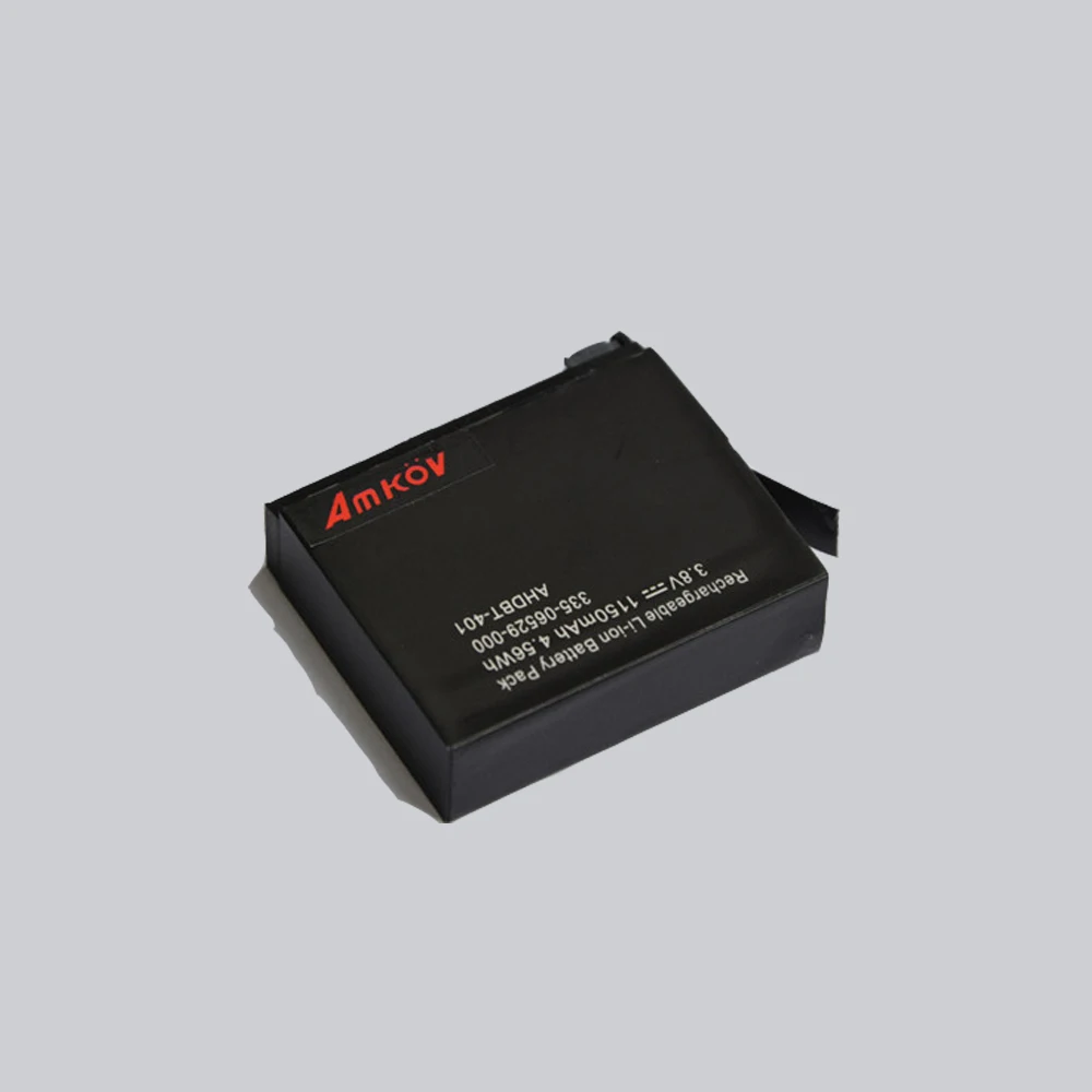Original AMKOV 3.8V Li ion Battery 1150mAh For AMK7000S Sports Action ...