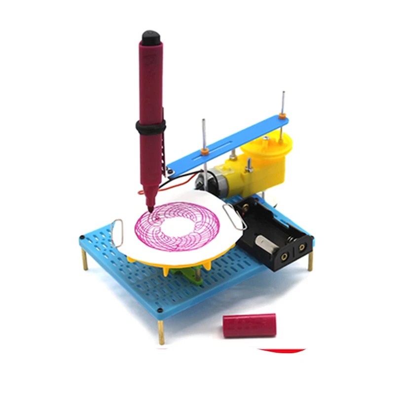 DIY Plotter Electric Animated Model Toy Scientific Experiment DIY Toy ...
